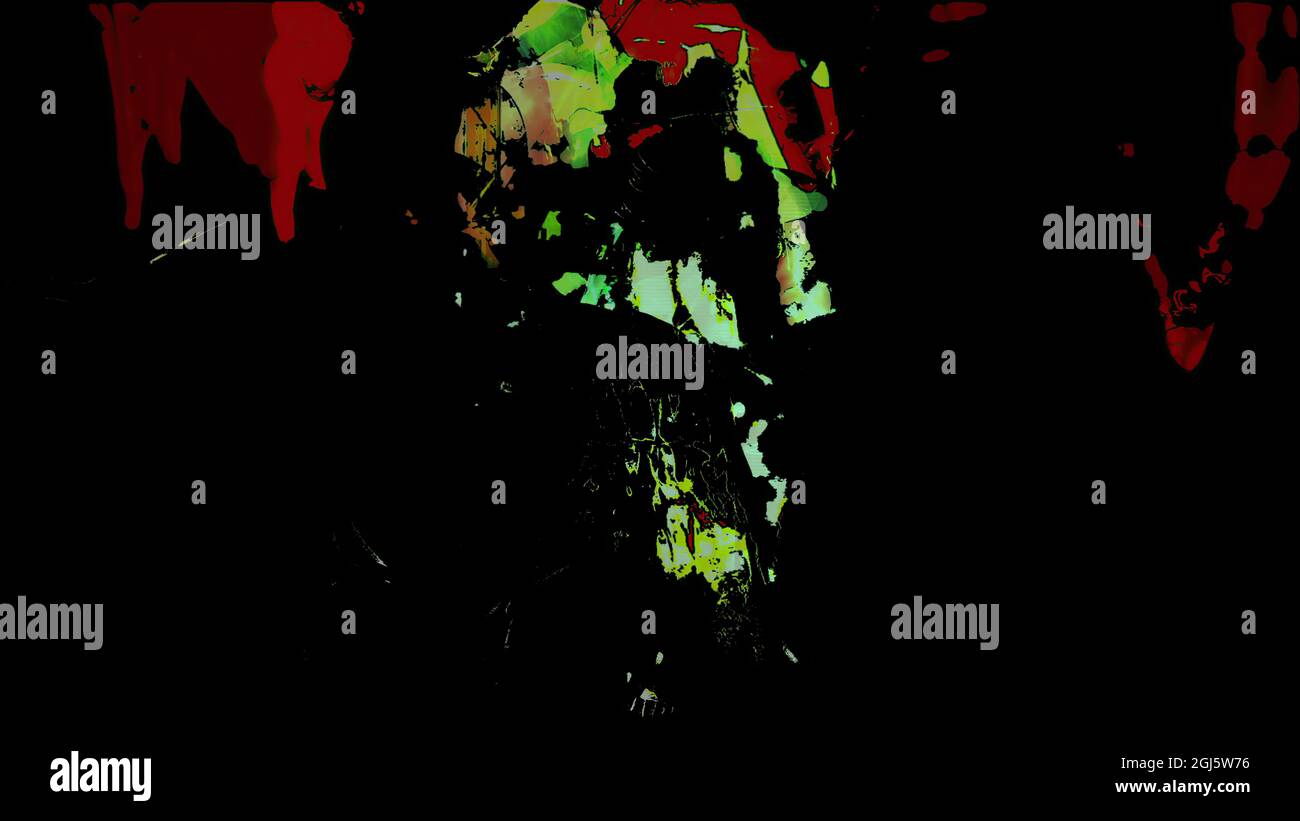 3d illustration - Disturbing Horror Background Stock Photo - Alamy