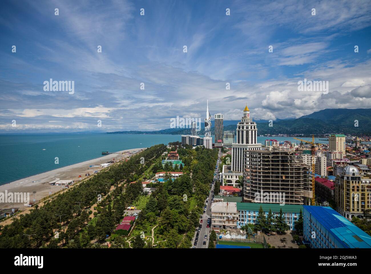Georgia, Batumi. City skyline Stock Photo - Alamy