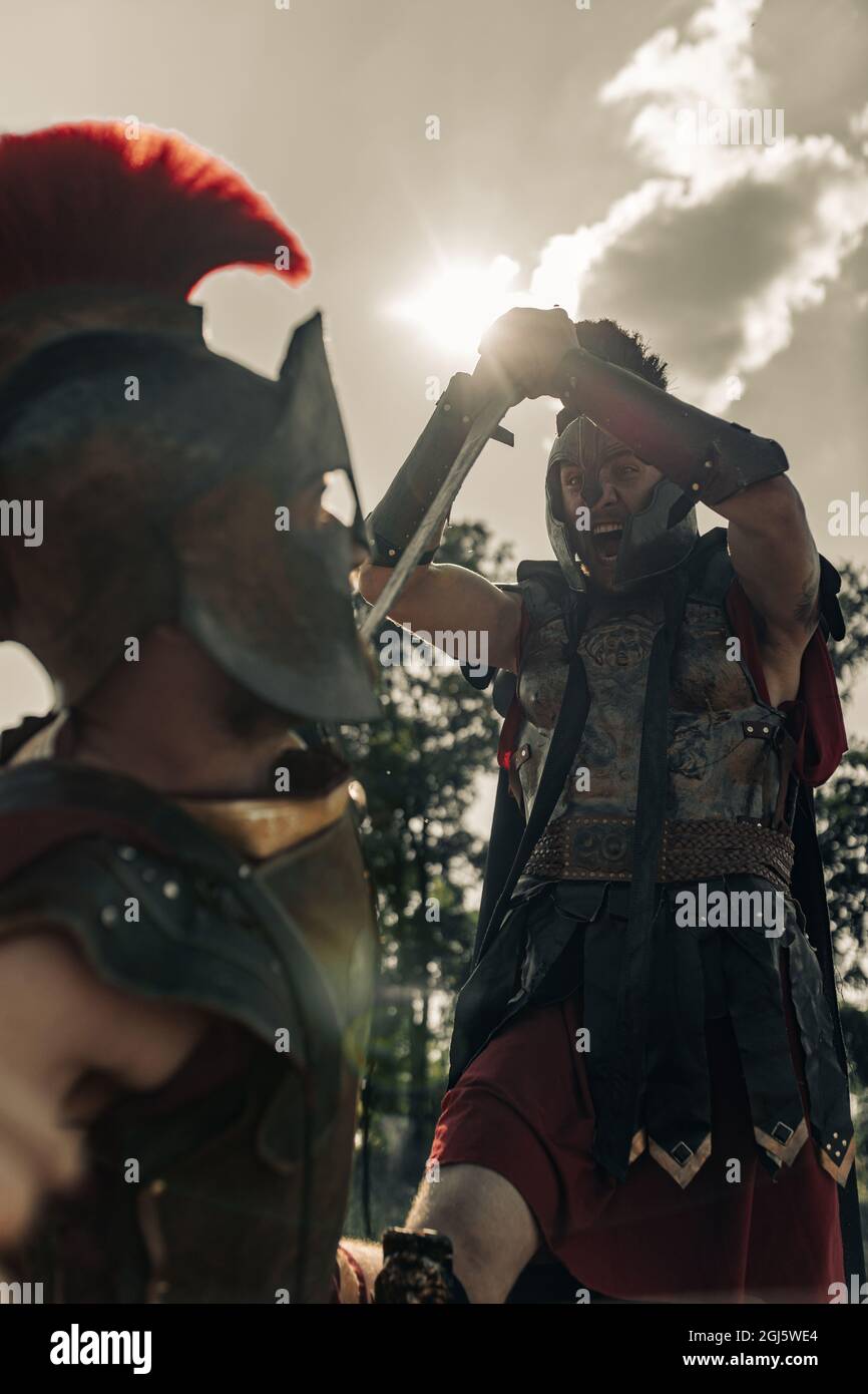Spartan warriors hi-res stock photography and images - Alamy
