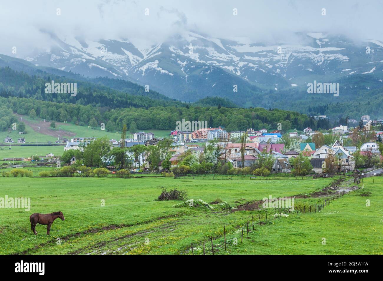 Bakuriani ski resort hi-res stock photography and images - Alamy