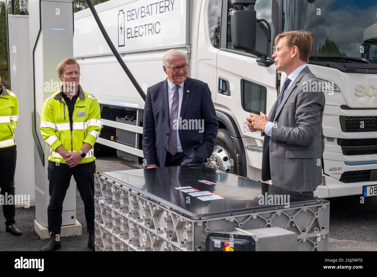German President Frank-Walter Steinmeier, King Carl Gustaf and swedish ...