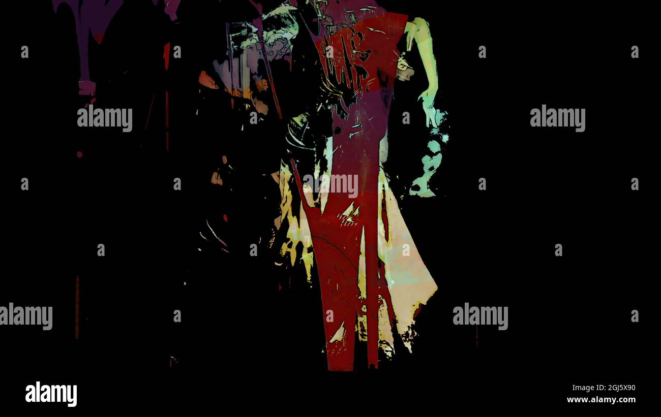 3d illustration - Disturbing Horror Background Stock Photo - Alamy