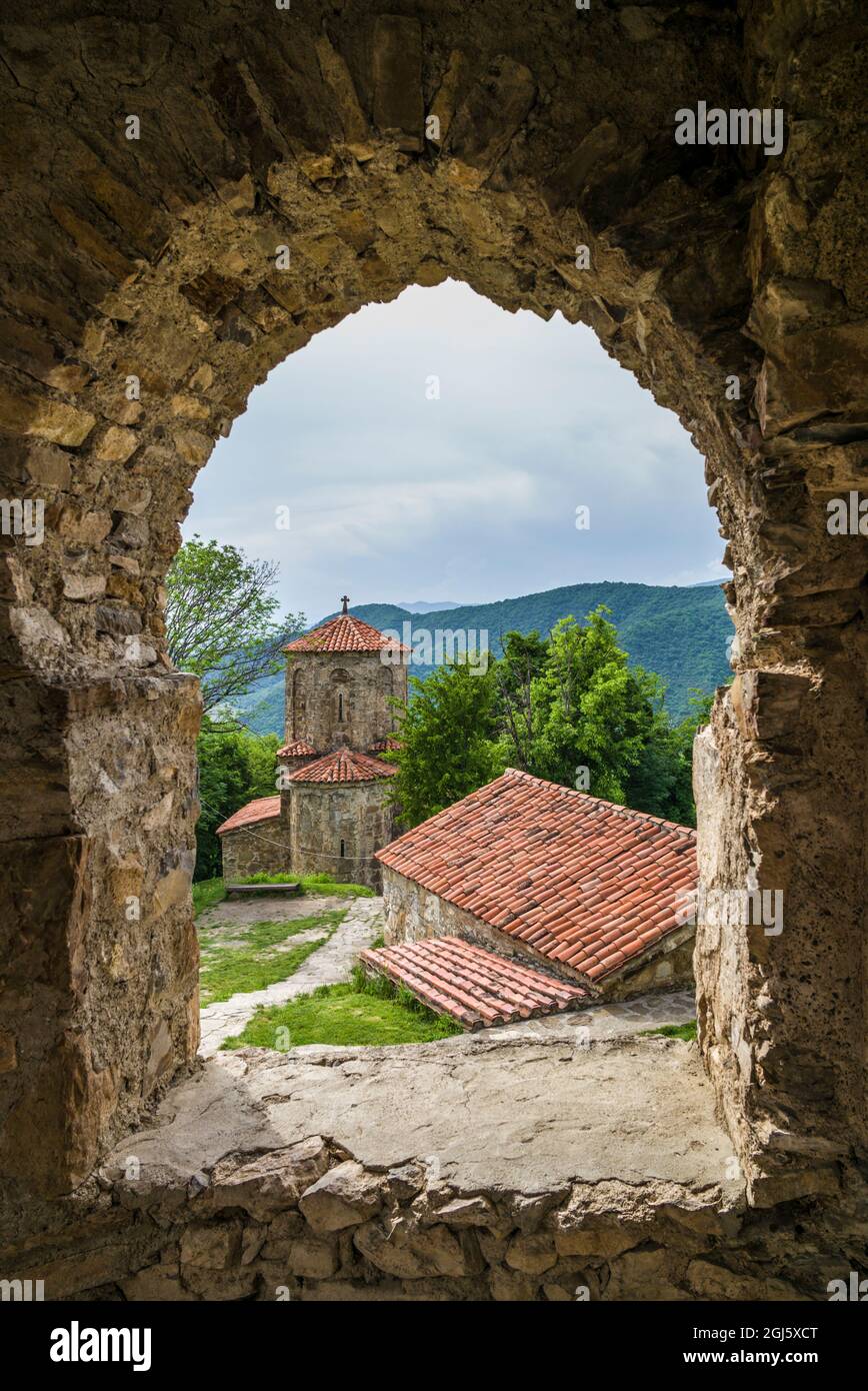 Georgia, Kakheti, Nekresi. Nekresi Monastery exterior Stock Photo - Alamy