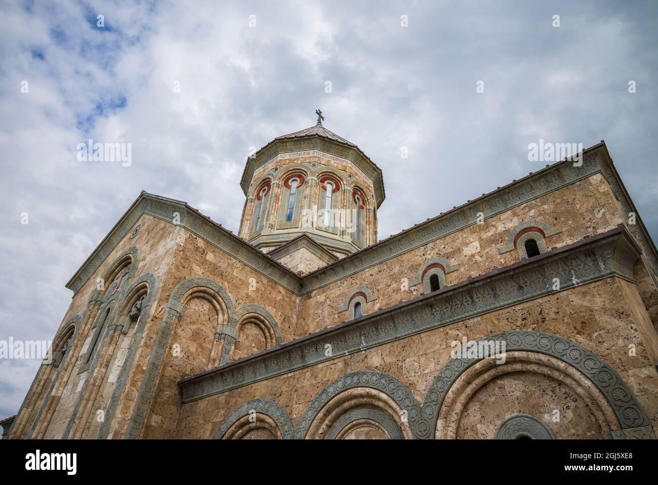 Georgia, Kakheti, Sighnaghi. Bodbe Convent church Stock Photo - Alamy