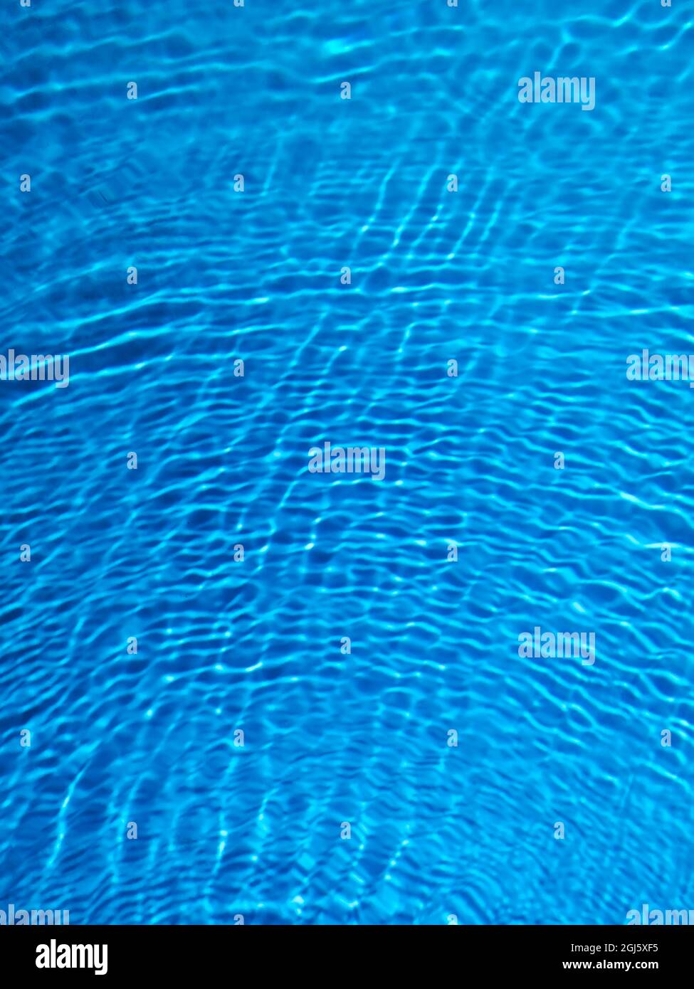 Blue Ripple Water Background, Water Surface Blue Swimming Pool Stock ...