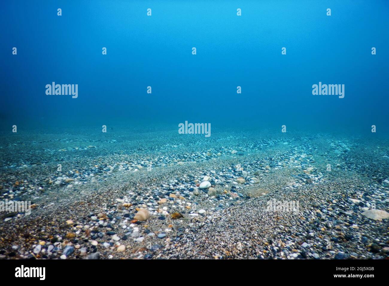 Underwater Rocks and Pebbles on the Seabed Stock Photo - Alamy