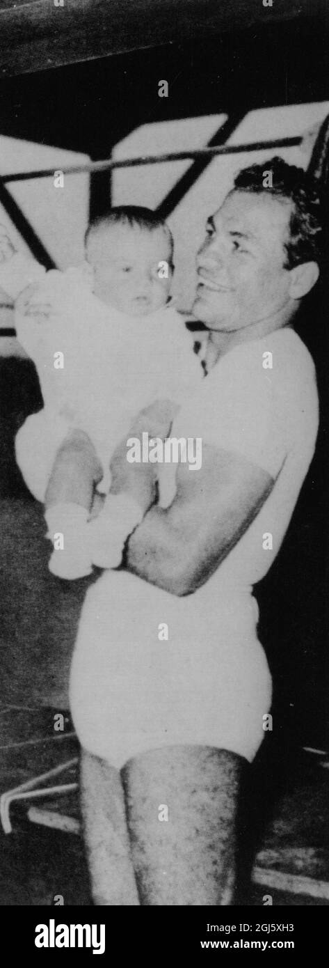 Tony Canzoneri boxer 1934 Stock Photo - Alamy