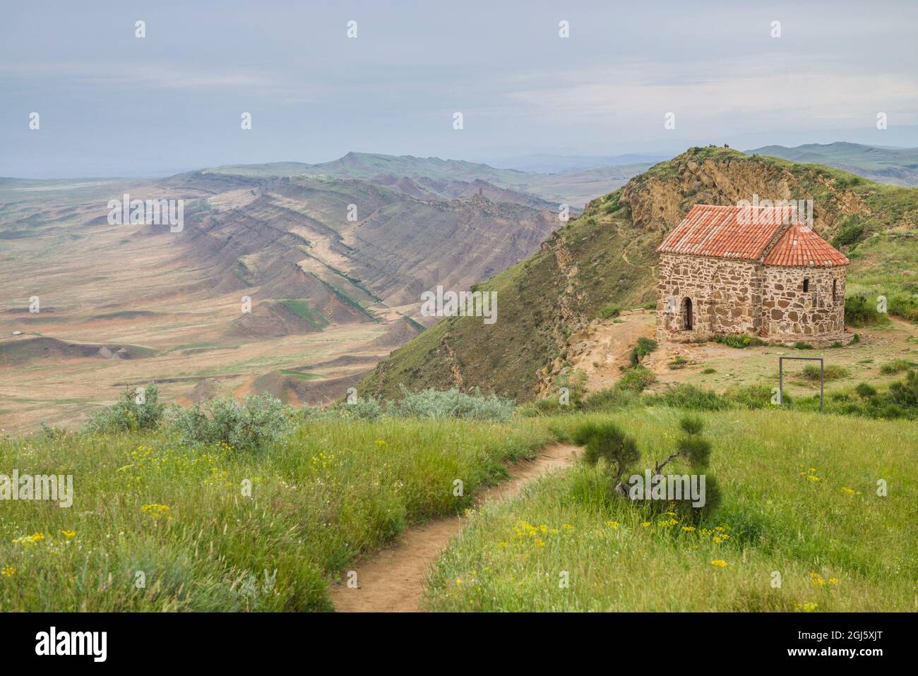 Georgia, Davit Gareja. Davit Gareja Monastery, Udabno Monastery ...