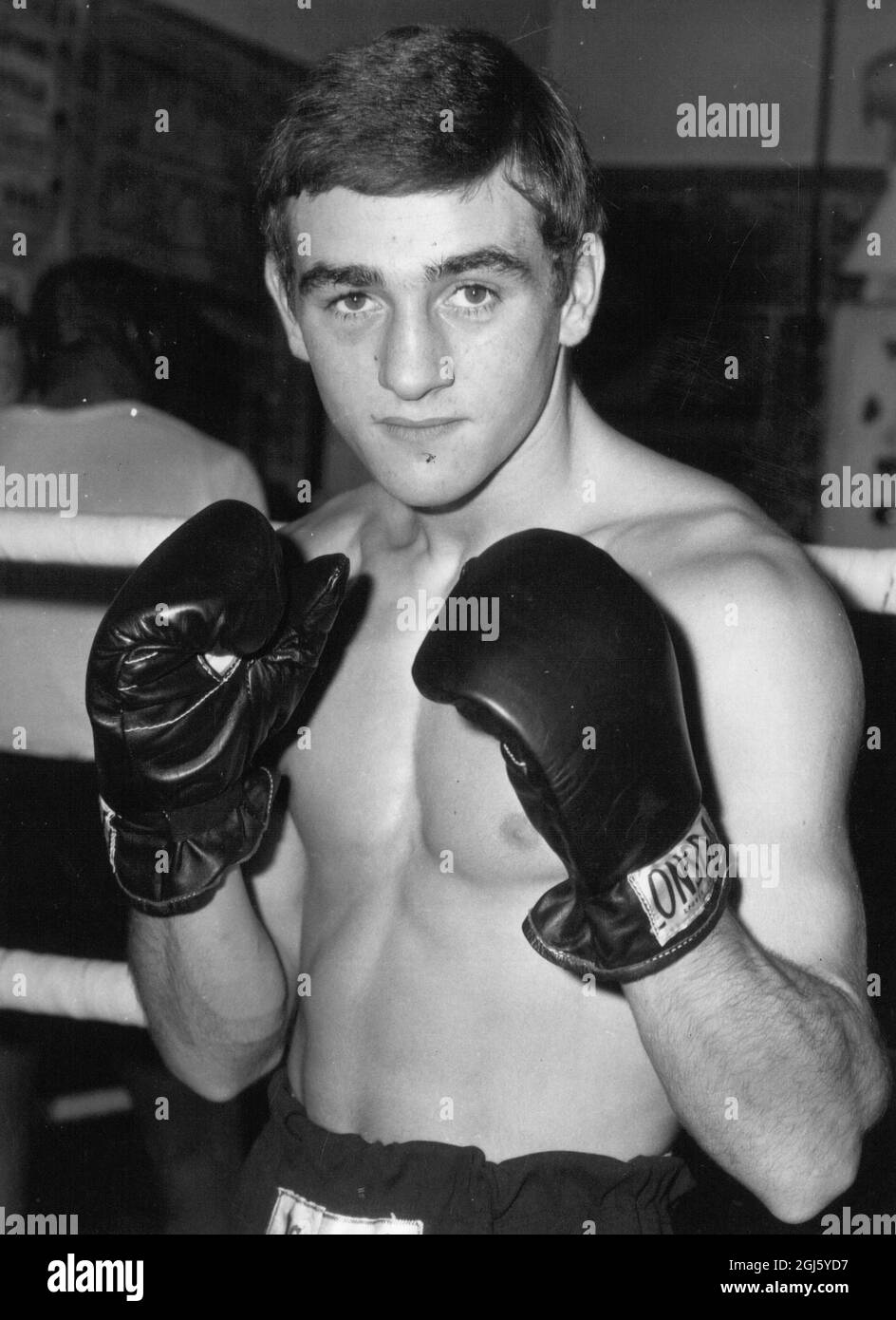 Johnny Clark , the 1966 British amateur bantum champion just before ...