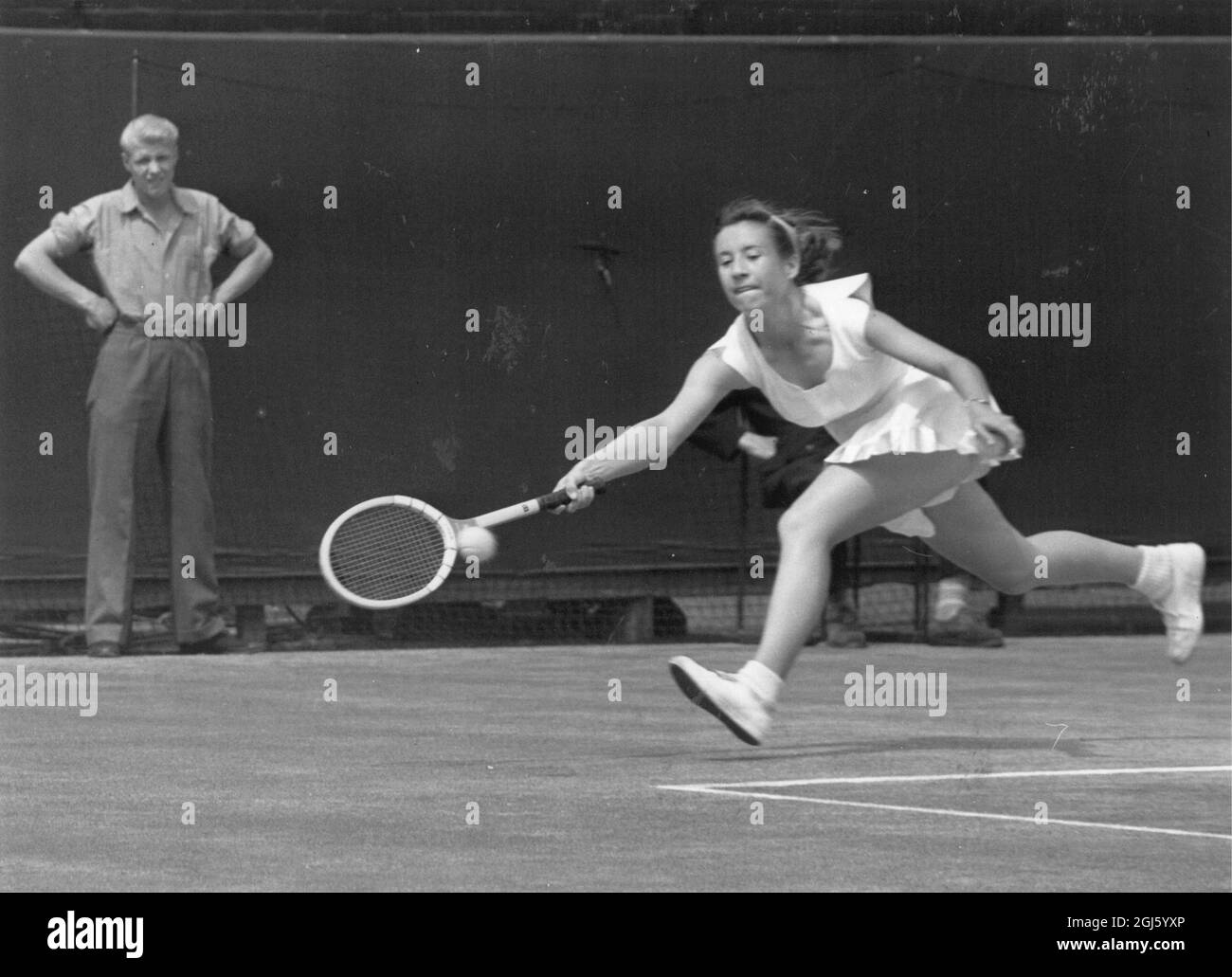 Maureen Connolly : 1934-1969 , American tennis player , Little Mo as ...