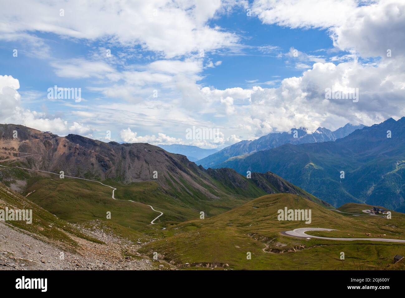 High alpine road Grossglockner in Austria Stock Photo - Alamy