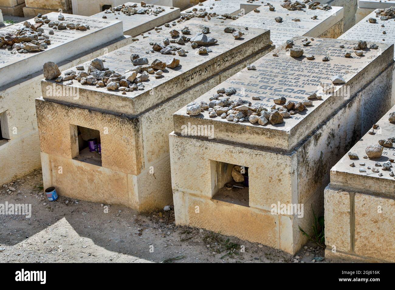 Kidron valley jewish cemetery jerusalem hi-res stock photography and ...