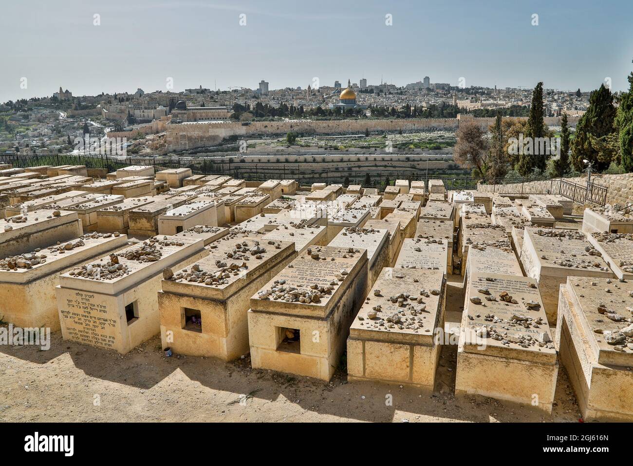 Kidron valley jewish cemetery jerusalem hi-res stock photography and ...