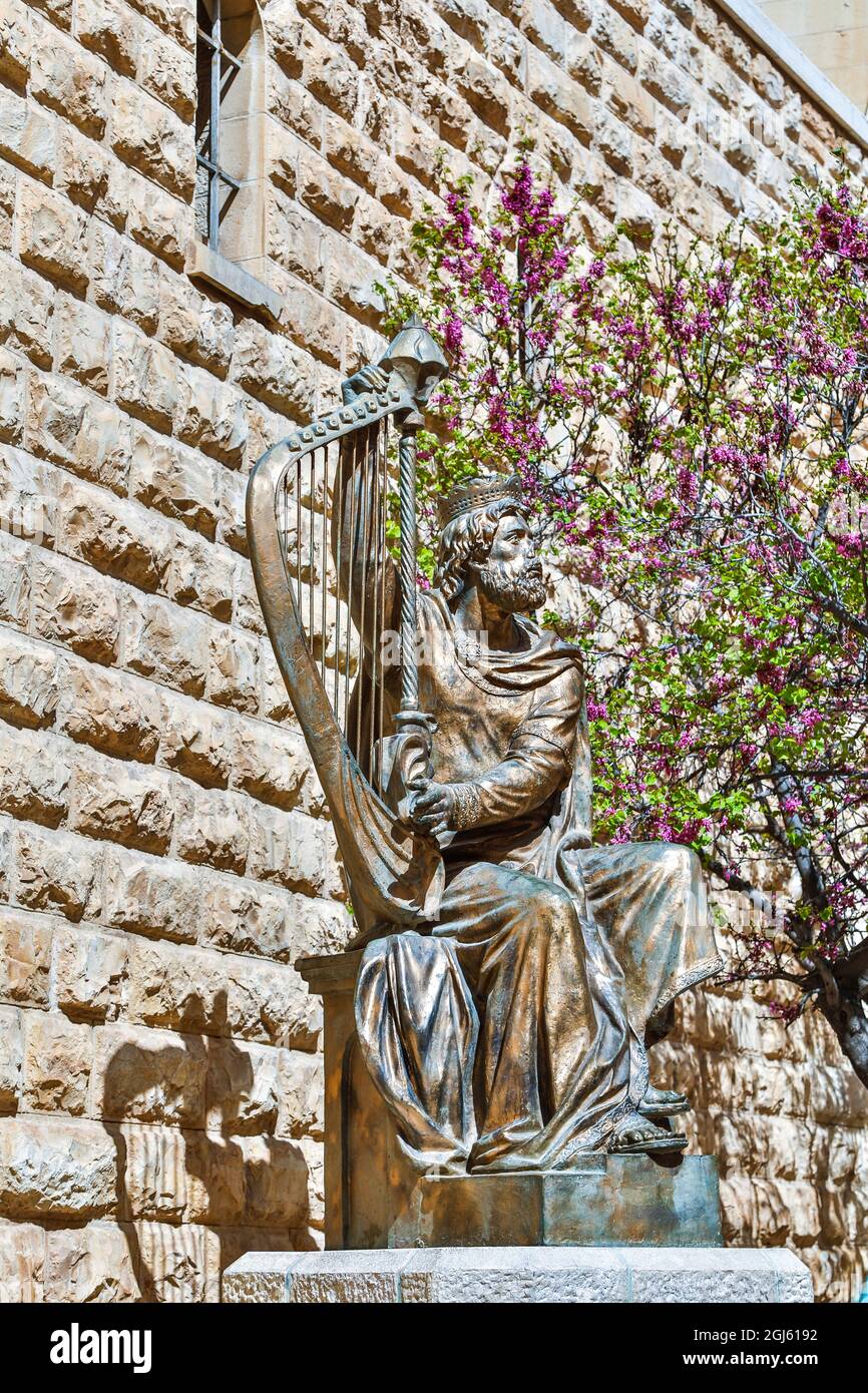 Statue of king david hi-res stock photography and images - Alamy