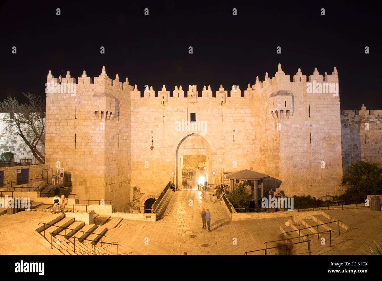 Damascus gate night hi-res stock photography and images - Alamy