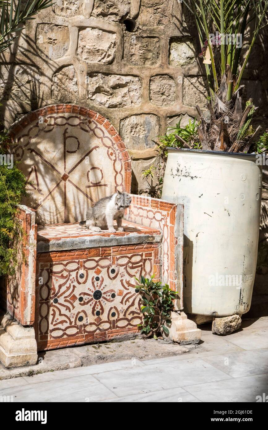 Palestinian Territory, Nablus. Church of St. Photina (Jacob's Well ...
