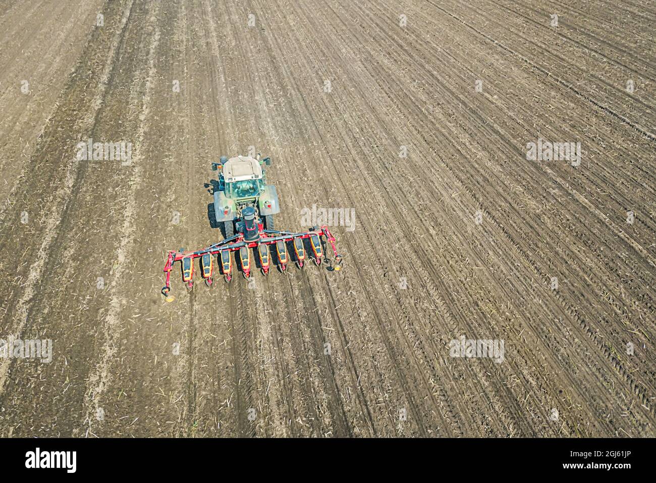 Seeding process hi-res stock photography and images - Alamy
