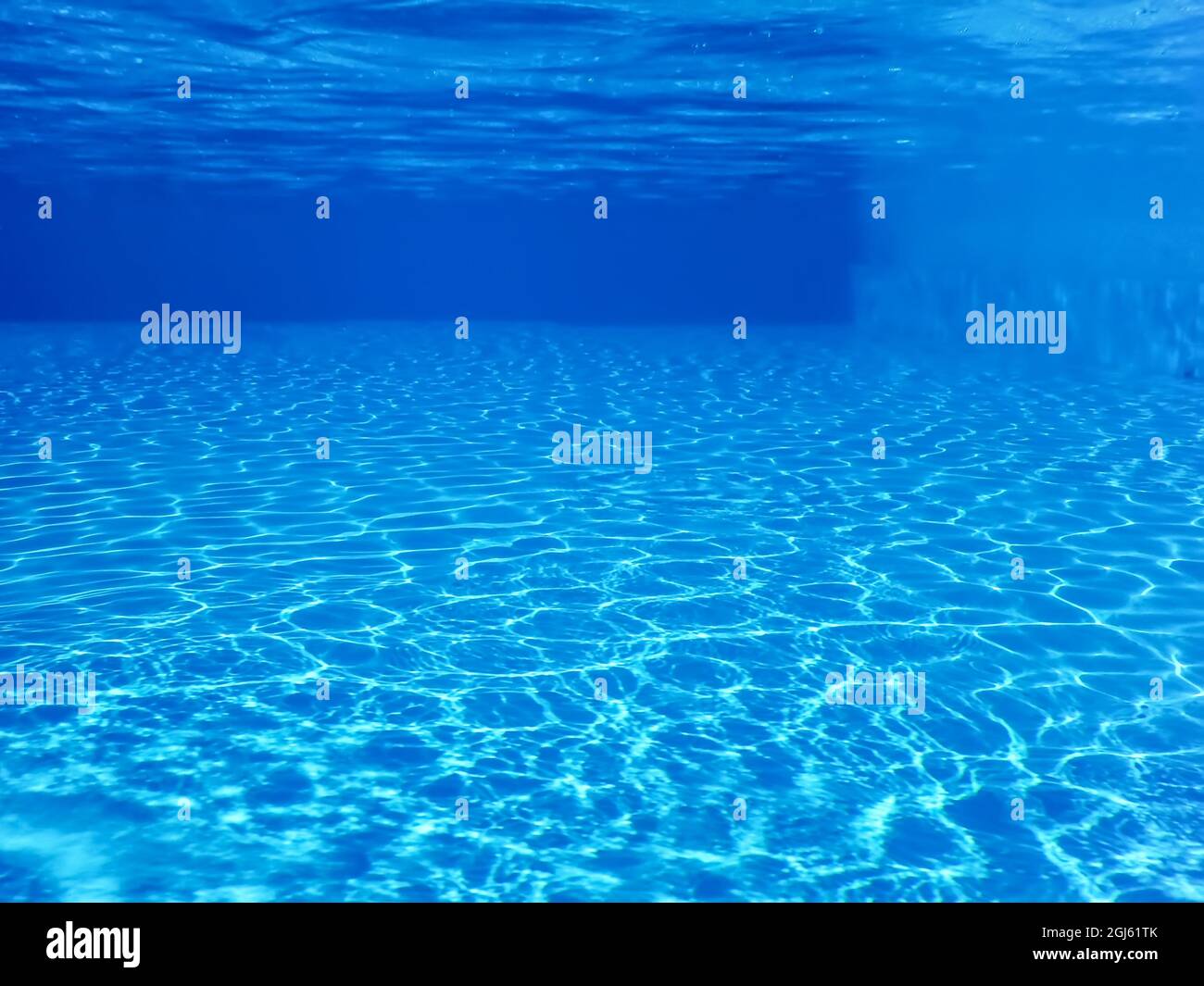 Underwater Empty Swimming Pool Background Stock Photo - Alamy