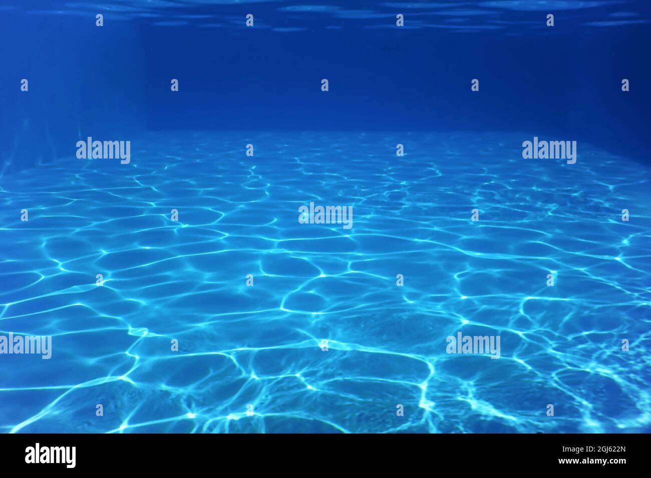 Underwater Empty Swimming Pool Background Stock Photo - Alamy