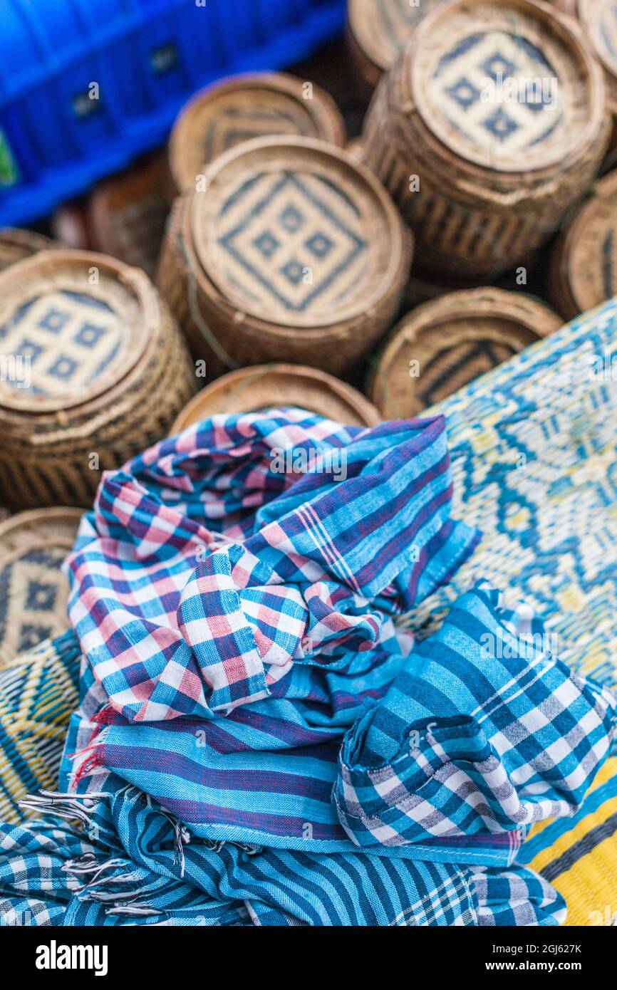 Lao baskets hi-res stock photography and images - Alamy