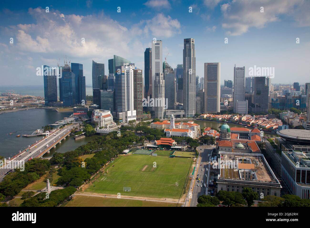Singapore. Overview of city in daytime Stock Photo - Alamy
