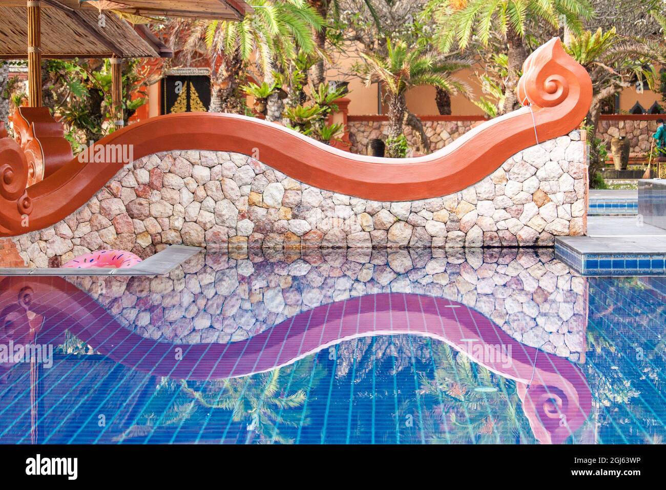 Thailand, swimming pool Stock Photo - Alamy