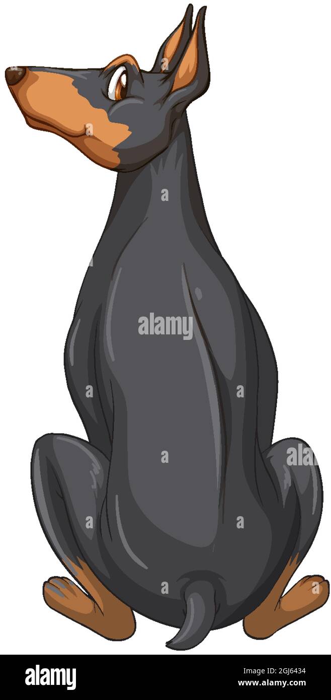 Doberman Cartoon