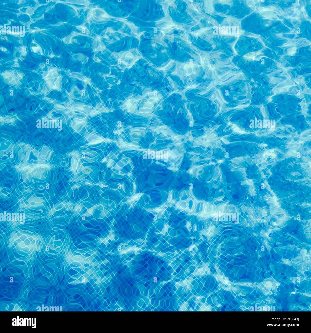 Swimming Pool water. Ripple Water. Sun Reflection background Stock ...