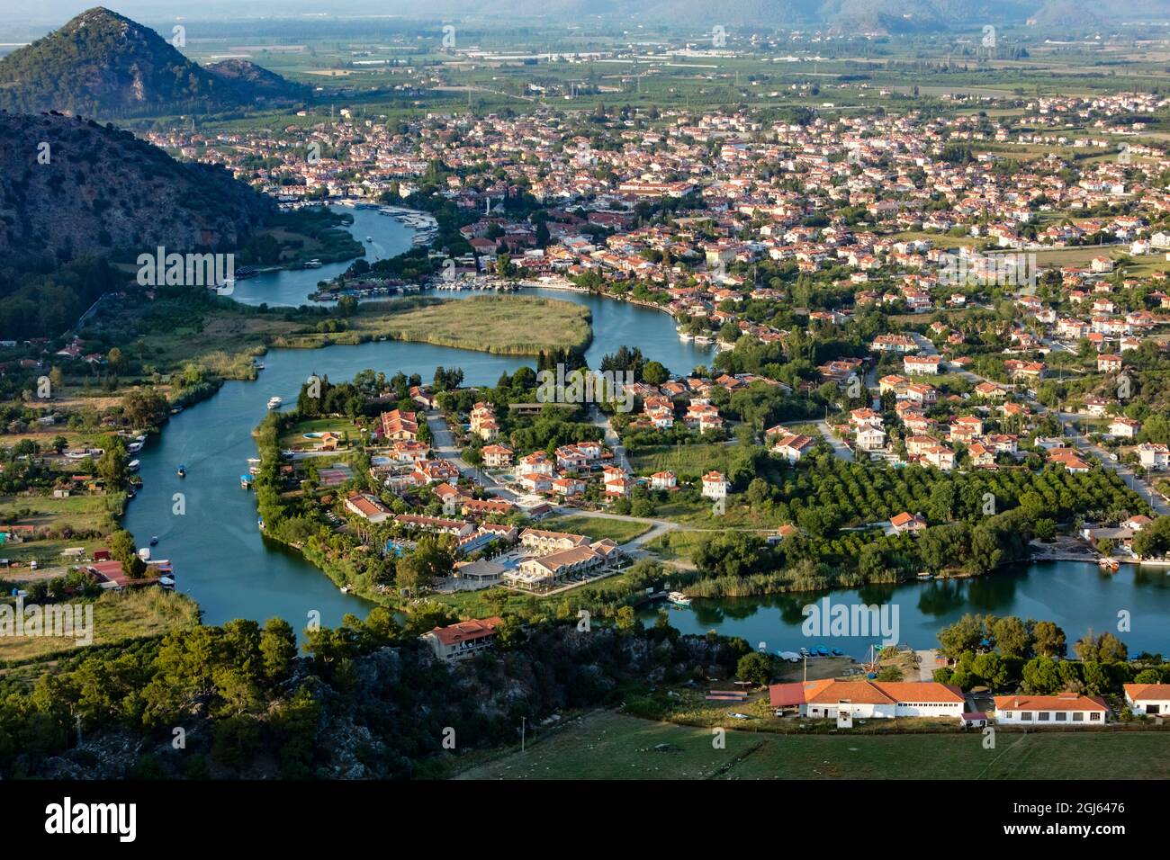Dalyan turkey aerial hi-res stock photography and images - Alamy
