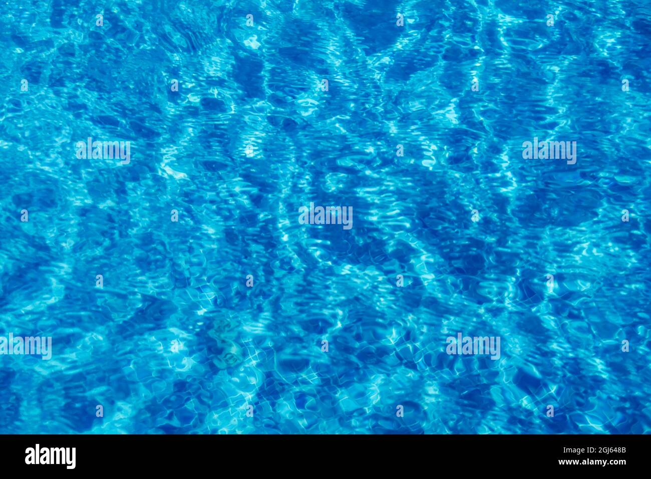 Swimming Pool water. Ripple Water. Sun Reflection background Stock ...
