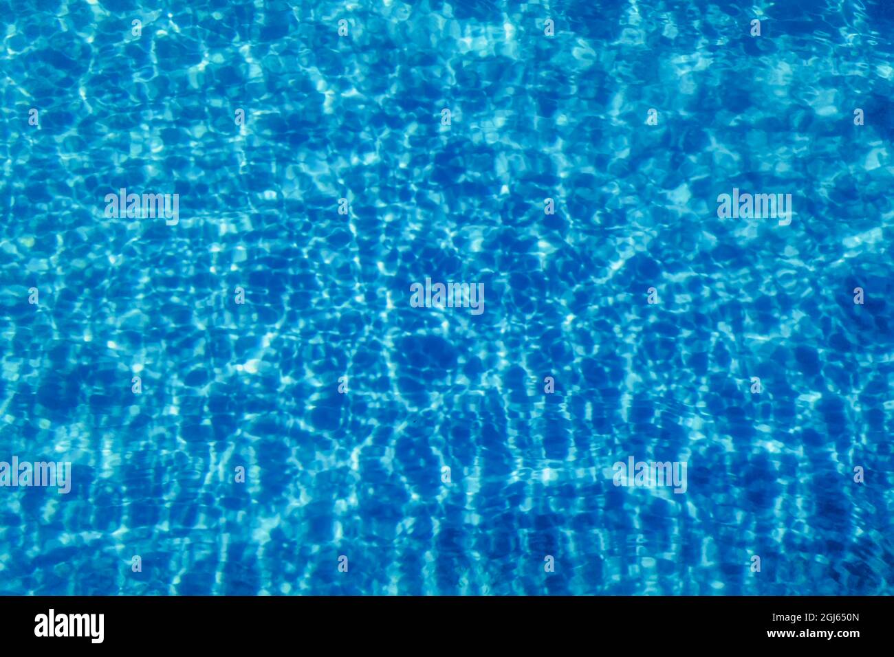 Swimming Pool water. Ripple Water. Sun Reflection background Stock ...