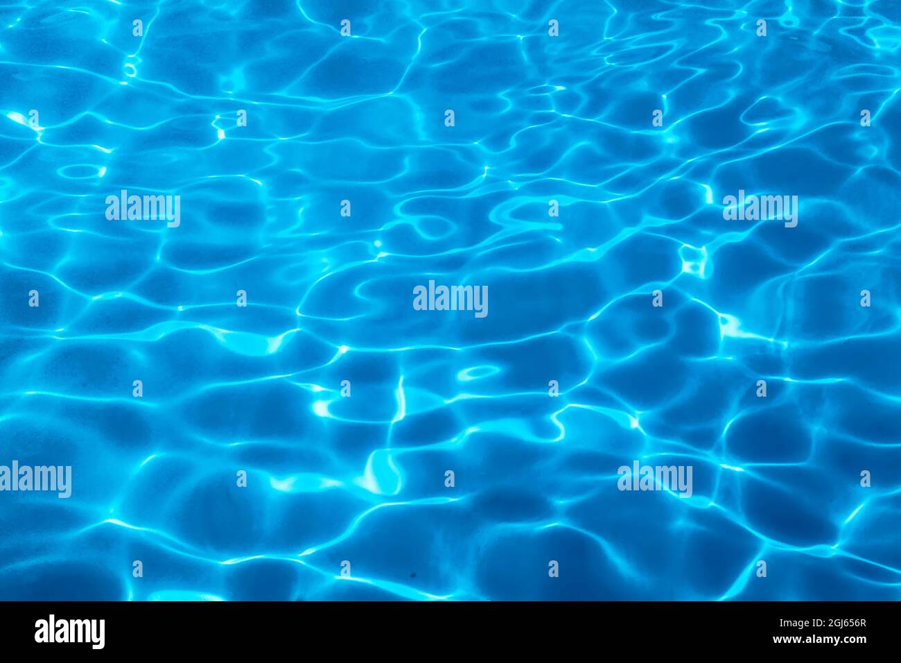 Swimming Pool water. Ripple Water. Sun Reflection background Stock ...