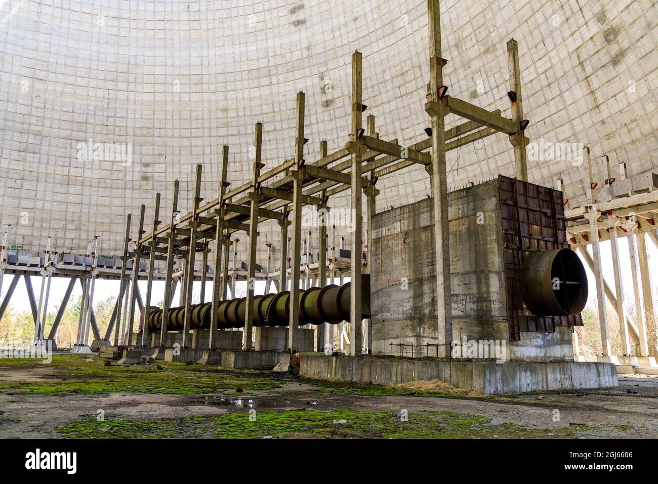 Cooling tower chernobyl hi-res stock photography and images - Alamy