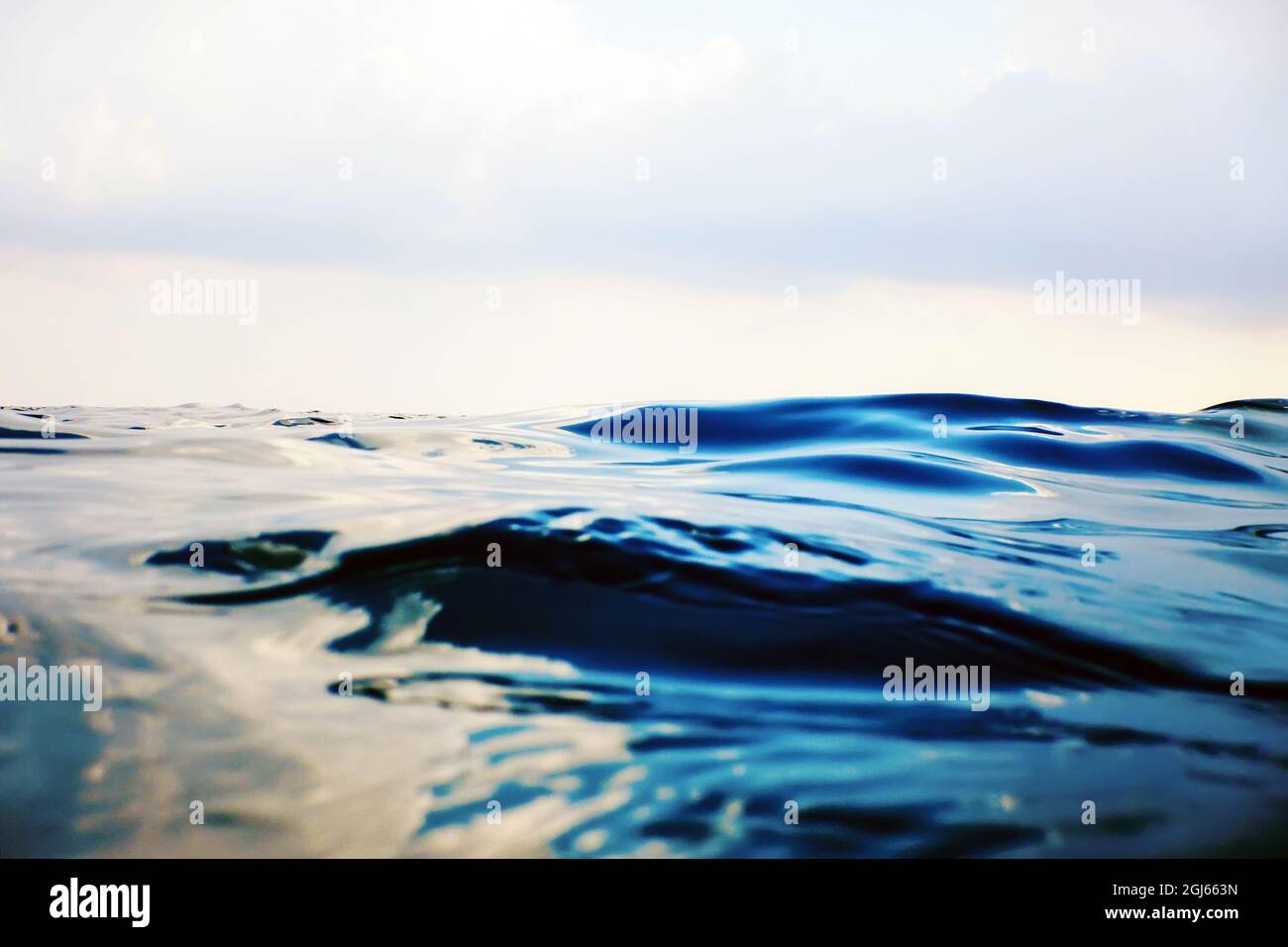 Ocean Water Background, Wave Close Up Stock Photo - Alamy