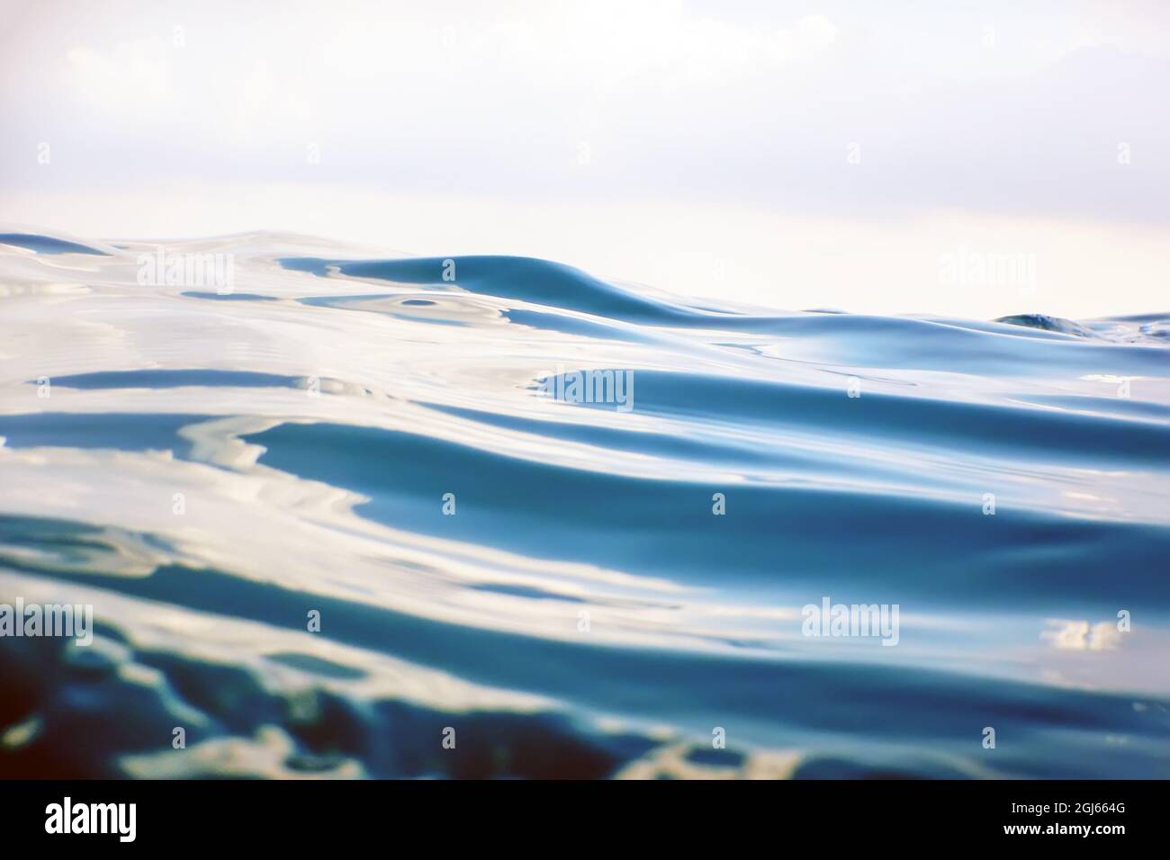 Ocean Water Background, Wave Close Up Stock Photo - Alamy