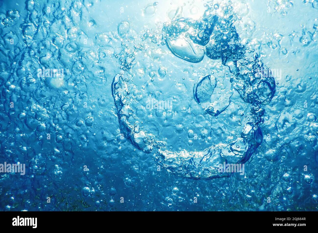 Bubble ring underwater conceptual hi-res stock photography and images ...