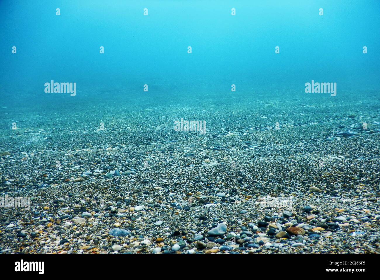 Underwater Rocks and Pebbles on the Seabed Stock Photo - Alamy