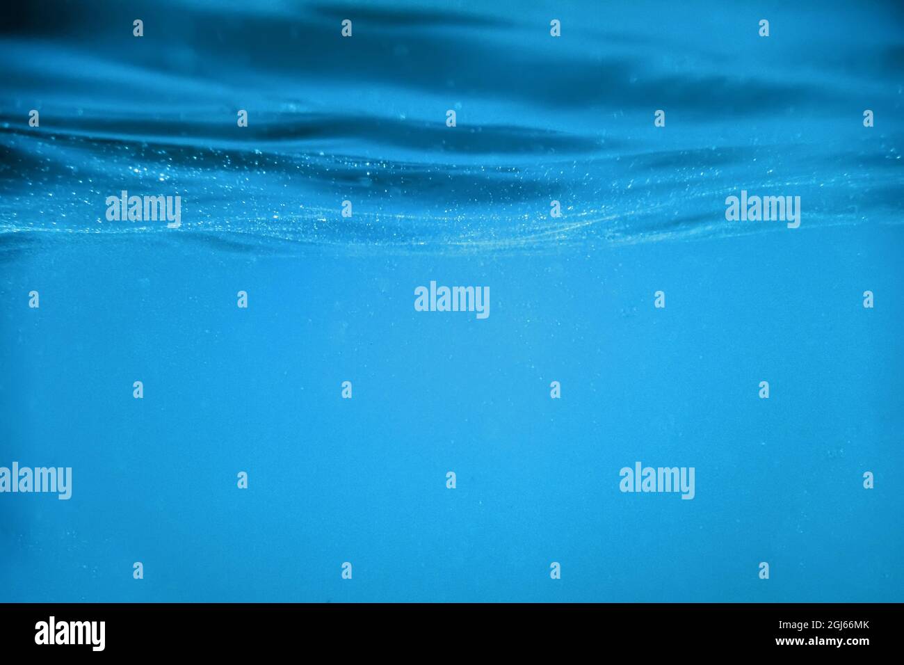 Underwater view of the sea surface Stock Photo - Alamy
