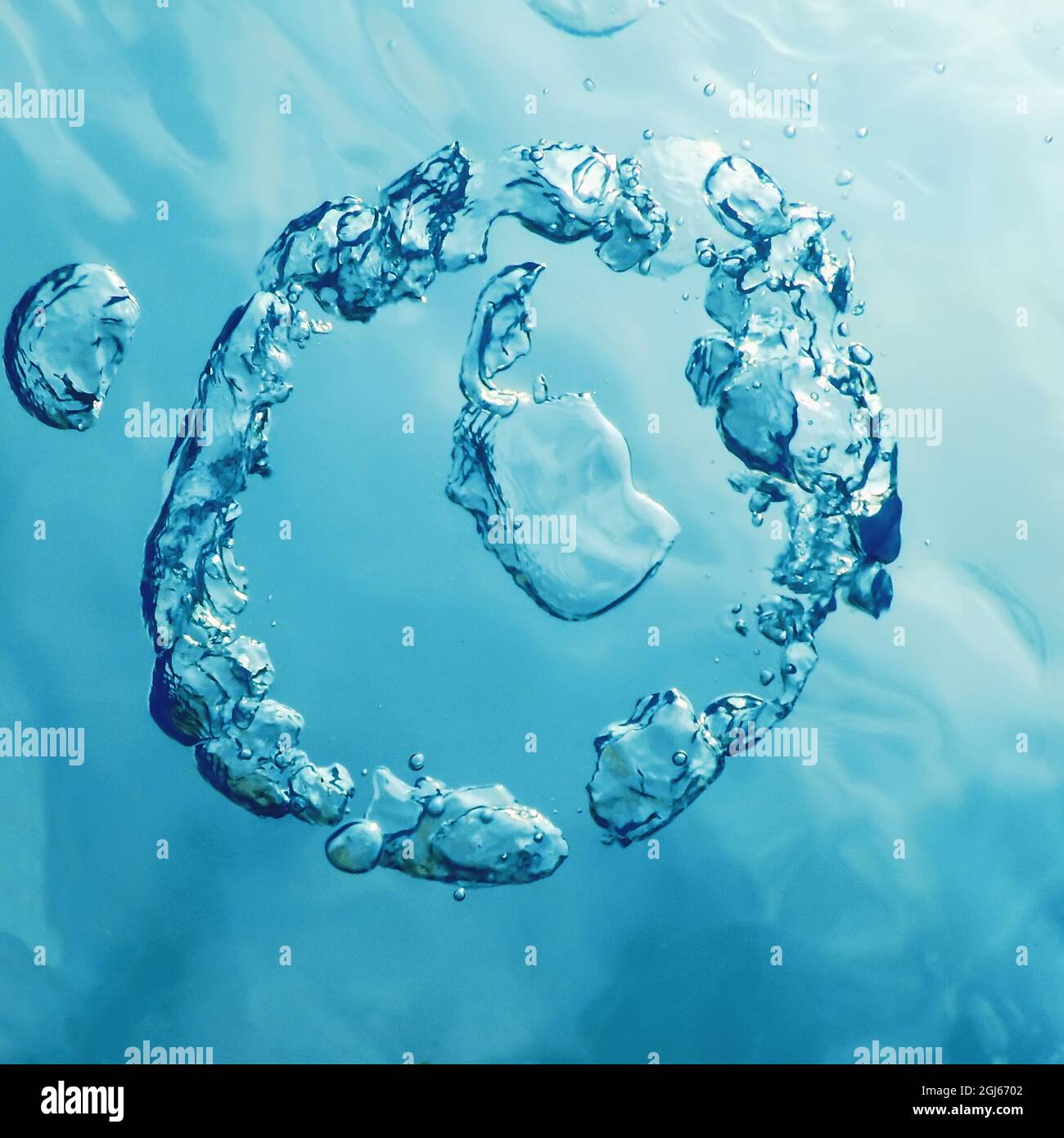 Bubble Ring Underwater, Ring Bubble Stock Photo - Alamy