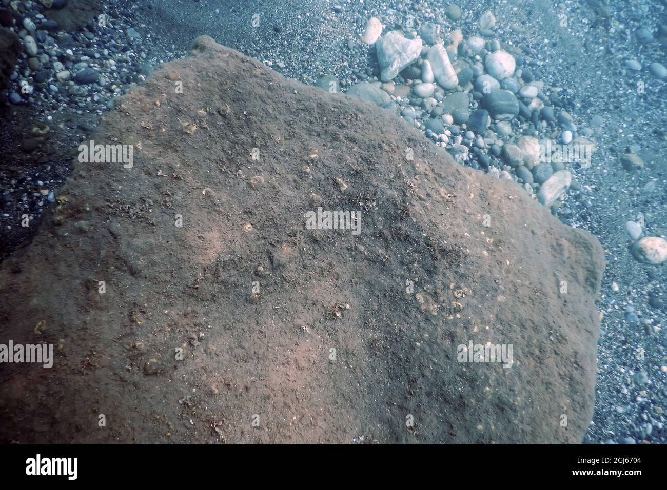 Underwater Rocks and Pebbles on the Seabed Stock Photo - Alamy