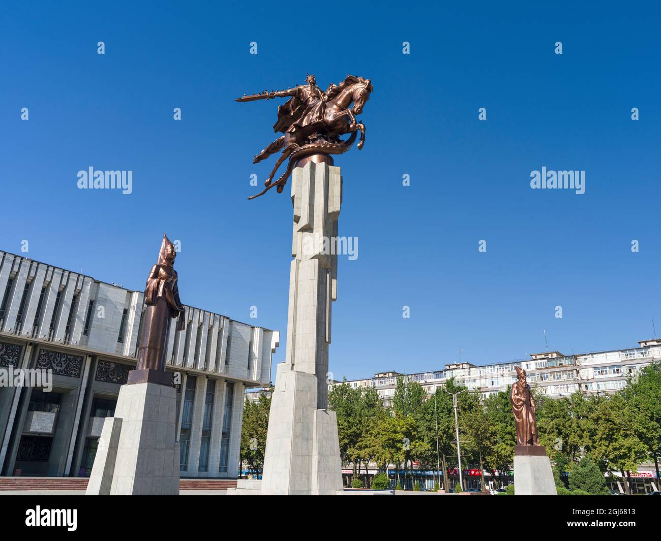 Manas sculpture hi-res stock photography and images - Alamy
