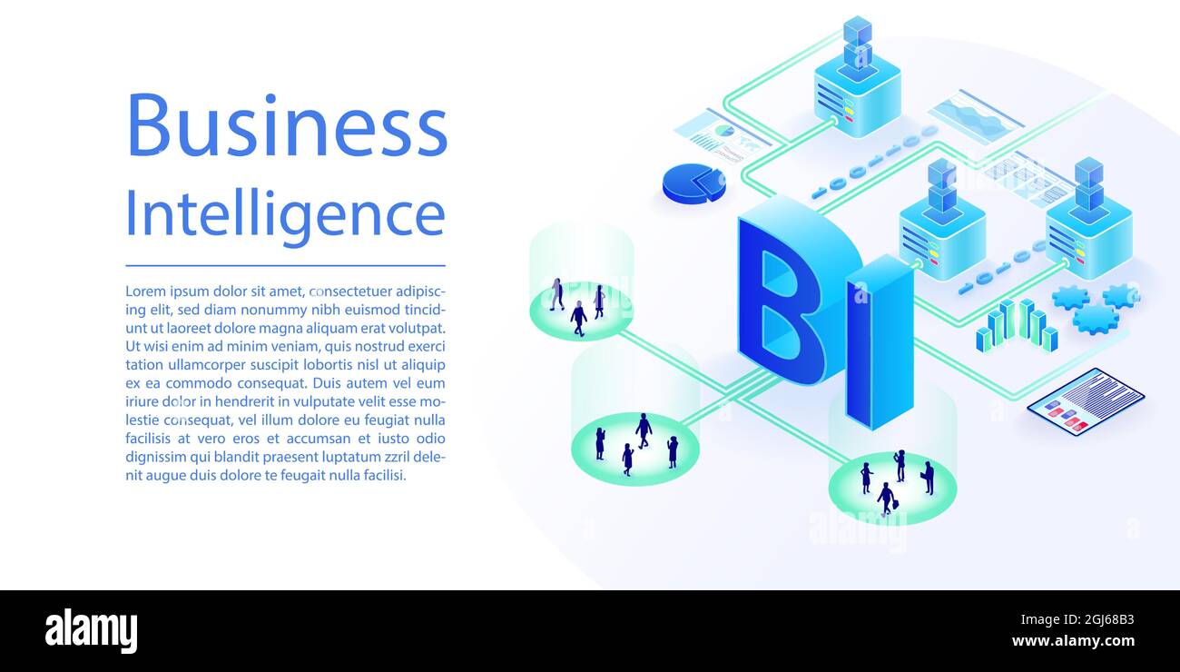 Bi data analysis infographic Stock Vector Images - Alamy