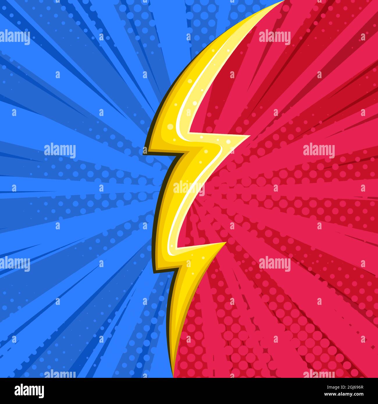 Superhero Comic Background