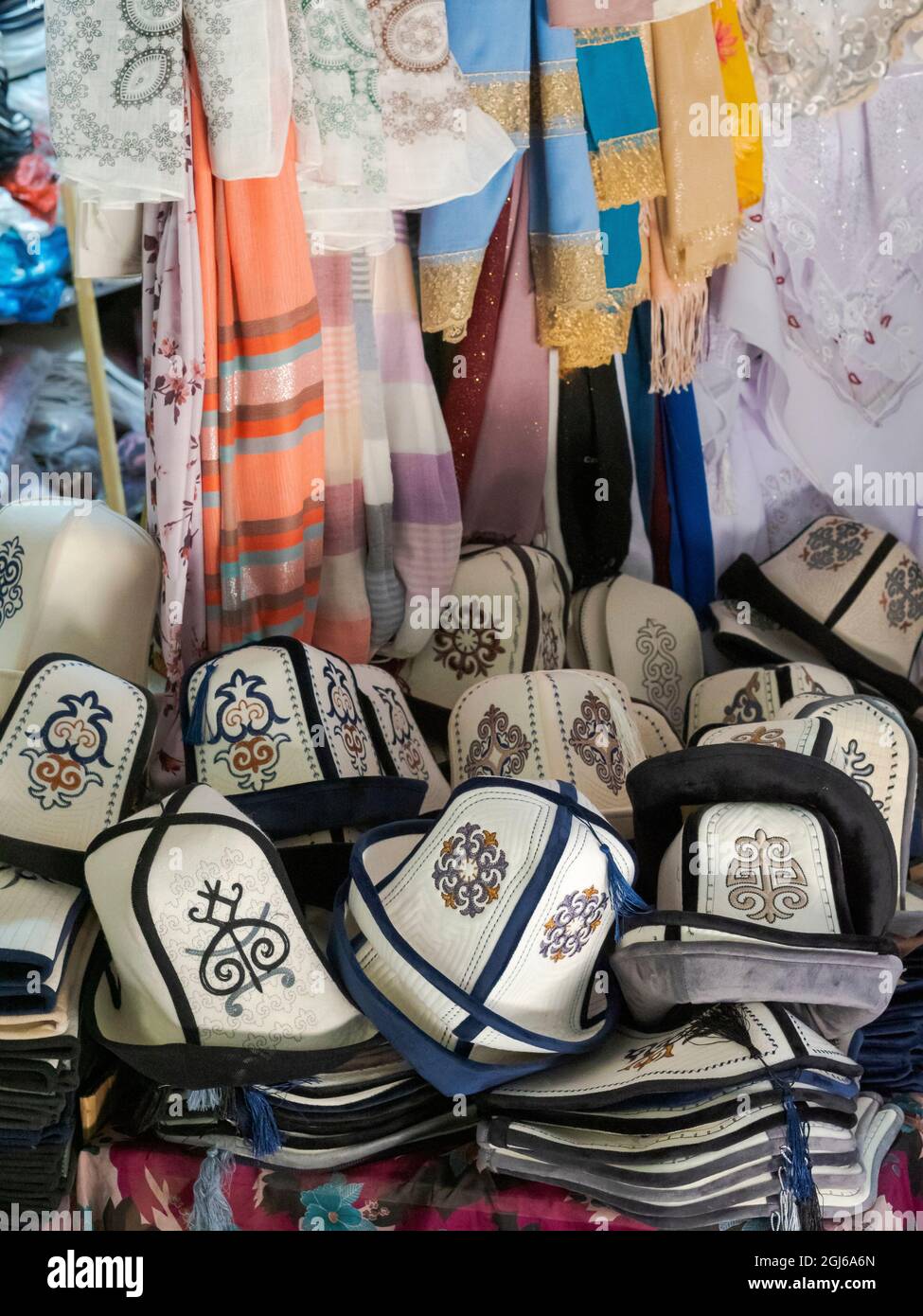 Kalpak (Al-Kalpak), the traditional felt hat of Kyrgyzstan. Jayma ...