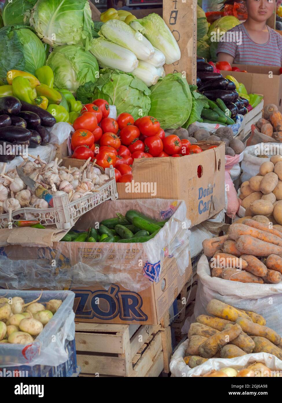Jayma Bazaar, one of the greatest traditional markets in central Asia ...