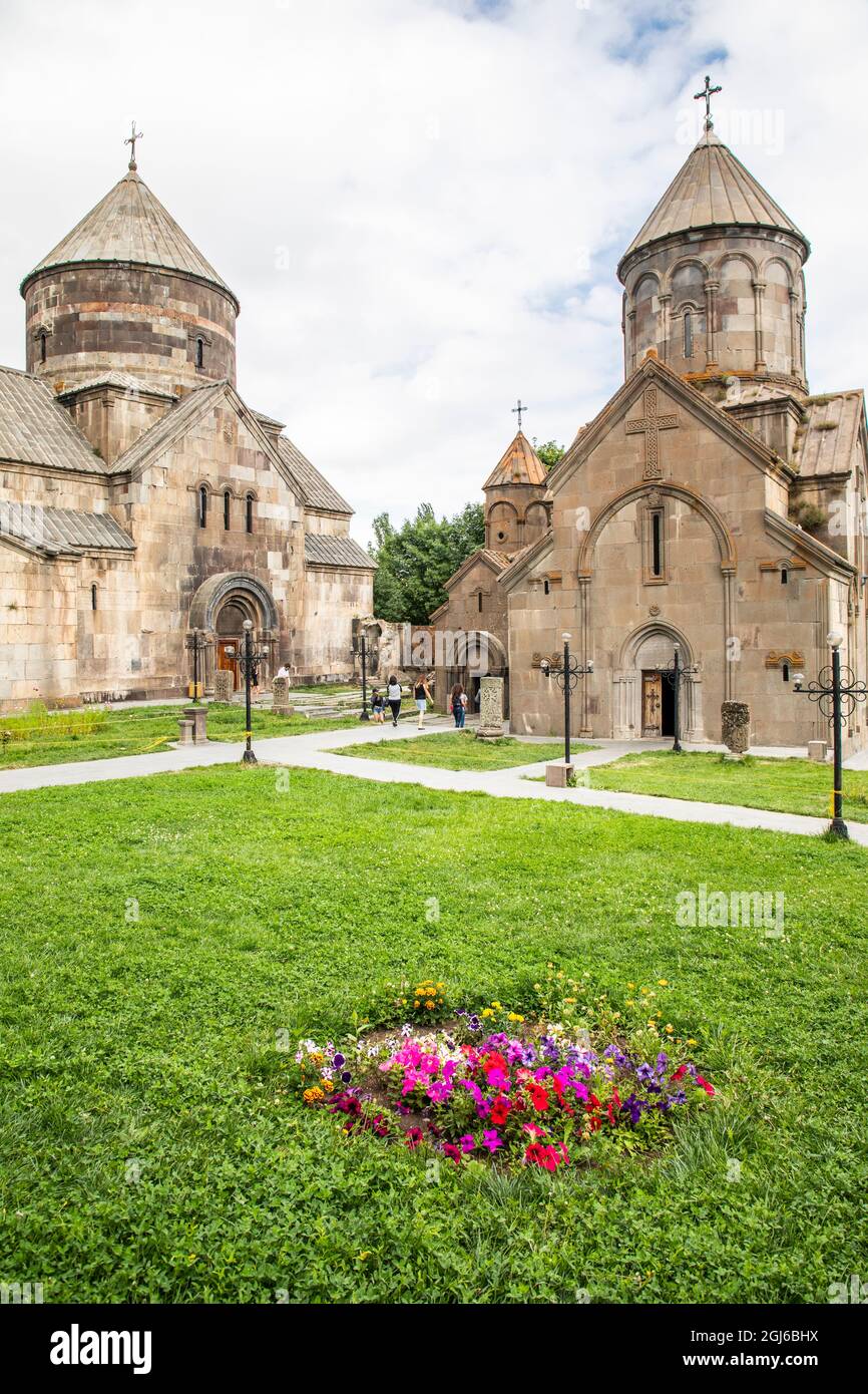 Armenia, Tsakhkadzor. Kecharis Monastery. An 11th century medieval ...