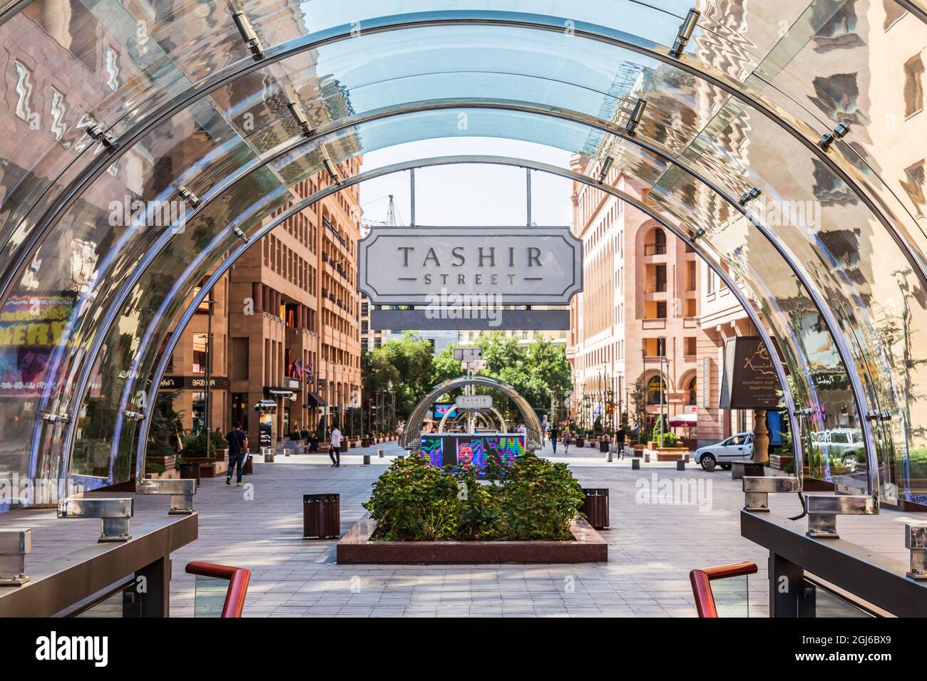 Armenia. Yerevan. The Tashir Street Shopping Complex. (Editorial Use ...