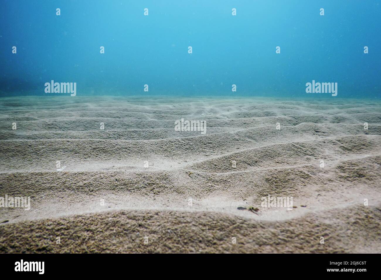 Sandy sea bottom Underwater background Stock Photo - Alamy