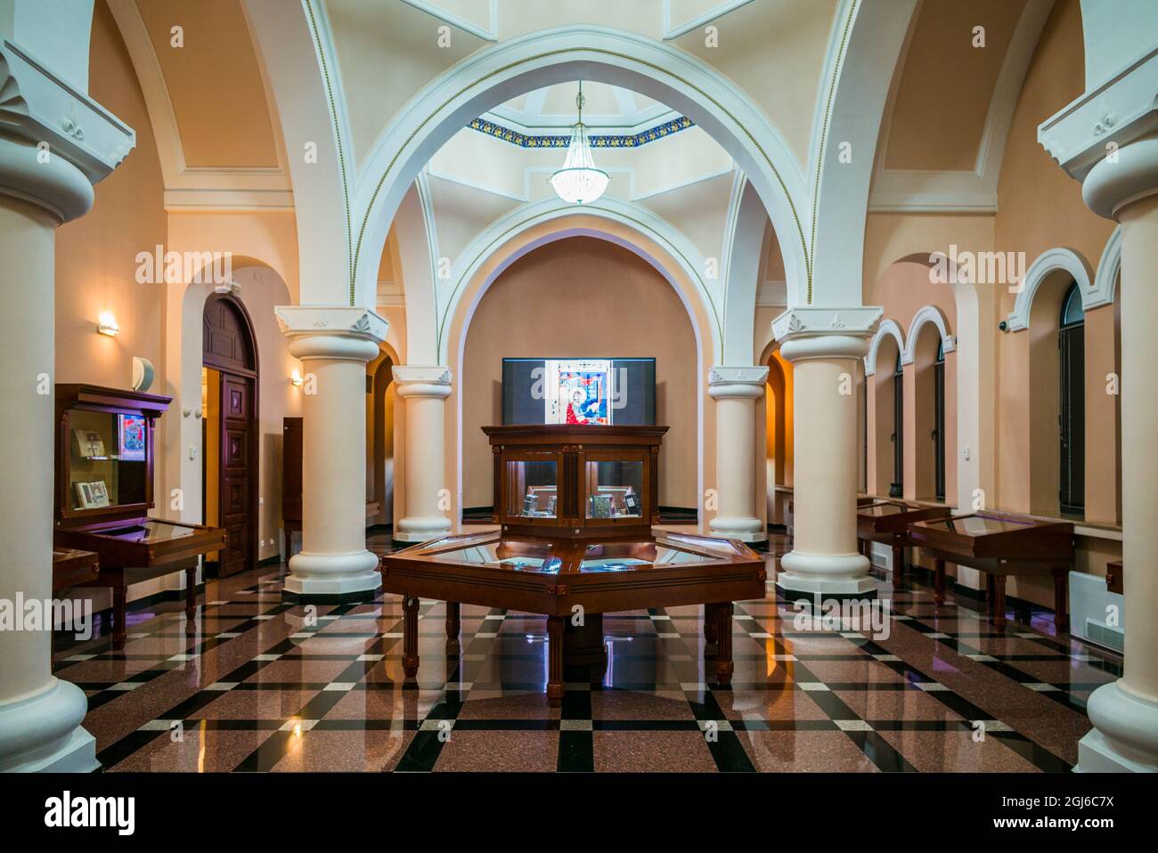 Armenia, Yerevan. Matenadaran Library, rare manuscripts in the Armenian ...