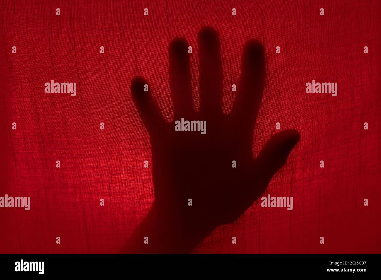 Scary hand shadow hi-res stock photography and images - Alamy
